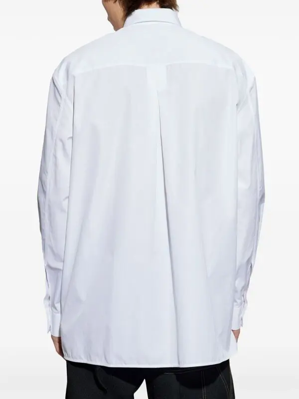 JIL SANDER Jw-initials Anchor Logo Shirt - White