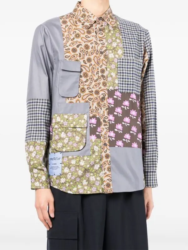 Alexander McQueen Patchwork-design Shirt