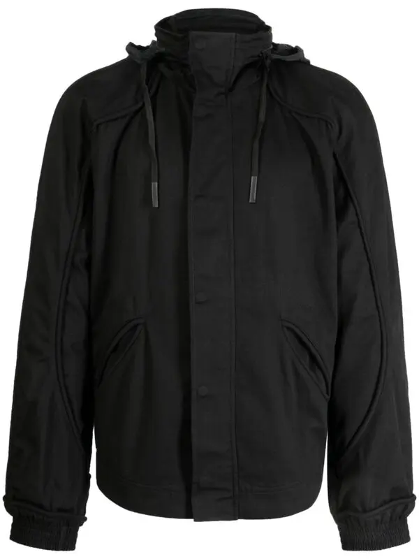 Alexander McQueen Hooded Bomber Jacket