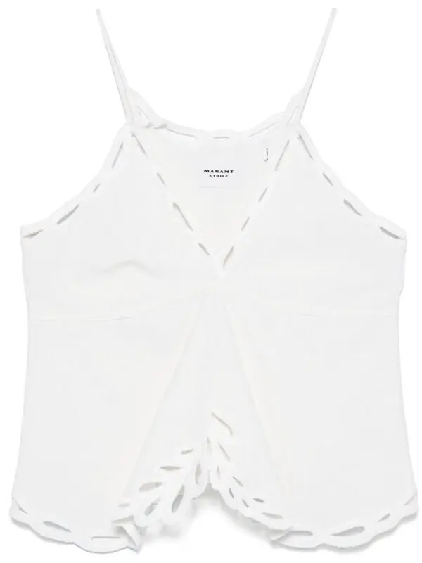 MARANT ETOILE Tomeki Tank Top - White