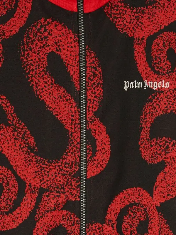 Palm Angels Snake-print Sweatshirt