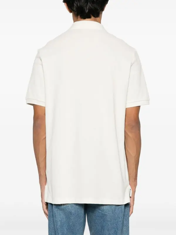 Polo Ralph Lauren Polo Pony-embroidered Polo Shirt - Neutrals