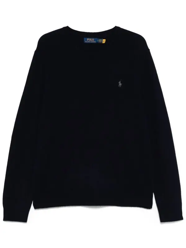 Polo Ralph Lauren Pony-embroidered Sweater - Blue