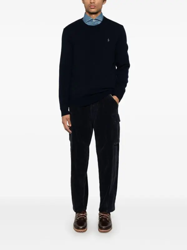 Polo Ralph Lauren Pony-embroidered Sweater - Blue