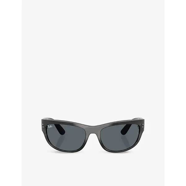 Ray-ban Pillow-frame Propionate Sunglasses - Grey