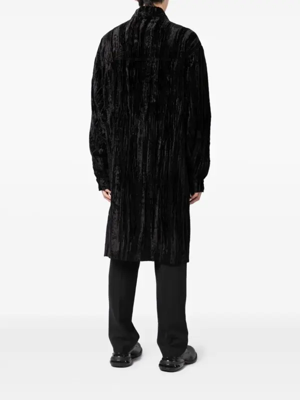 EDWARD CRUTCHLEY Velvet Tailored Coat