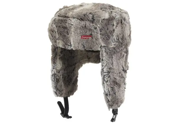 Supreme Ushanka Hat - Grey