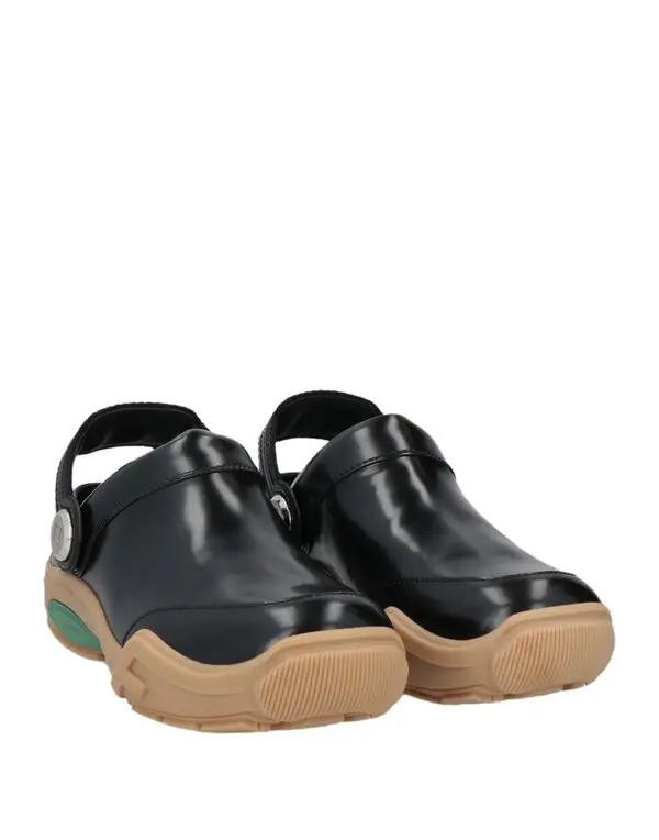 Fendi Leather Clogs