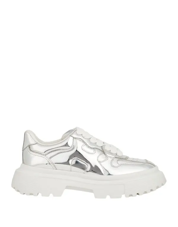 Hogan Patent-effect Textile Low-top Sneakers