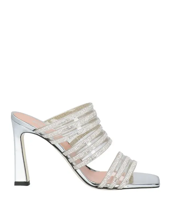 POLLINI Sandals In Pvc And Polyvinyl Chloride