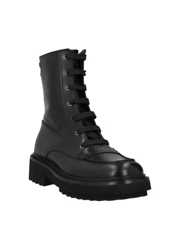 FERRAGAMO Calfskin Ankle Boots - Black