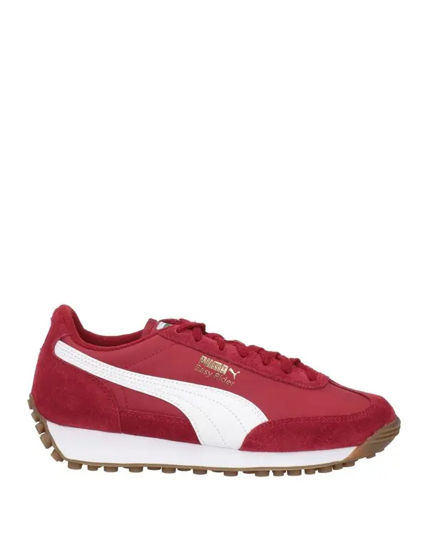 PUMA Rider Vintage Suede Low-top Sneakers - Red