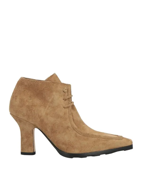 beige dress boots Stride In Style Taupe Ankle Boots