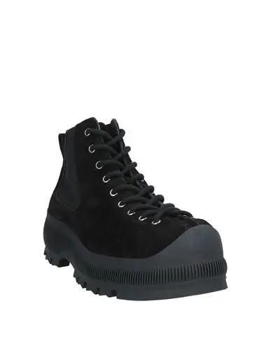 JIL SANDER Leather Ankle Boots