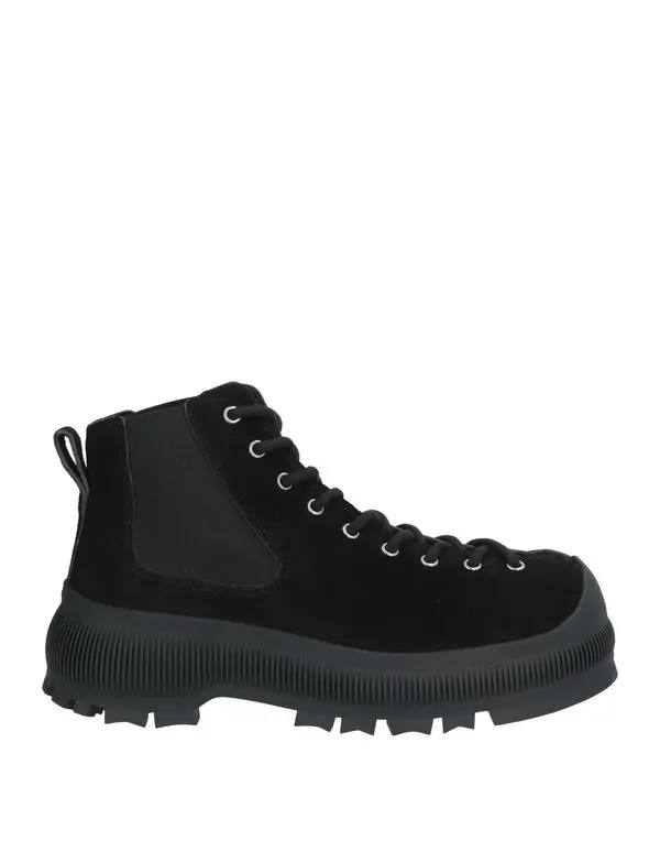 JIL SANDER Leather Ankle Boots