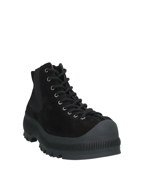 JIL SANDER Leather Ankle Boots
