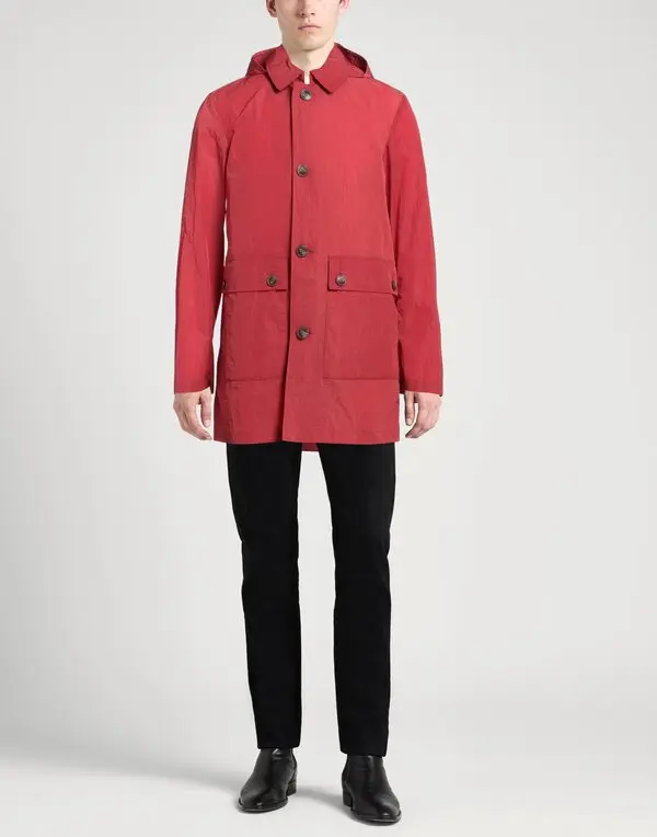Herno Overcoat & Trench Coat - Red