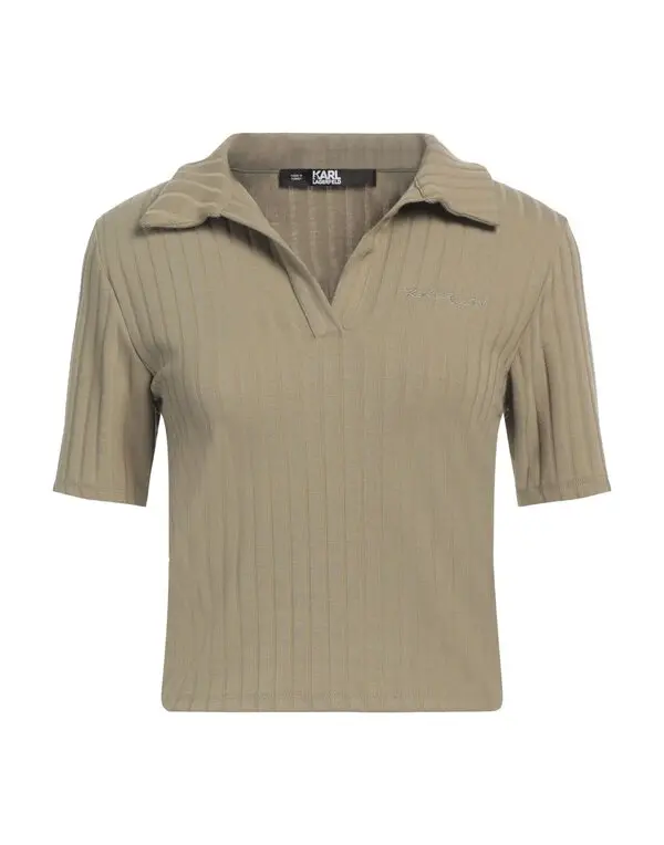 Karl Lagerfeld Military Polo Shirt