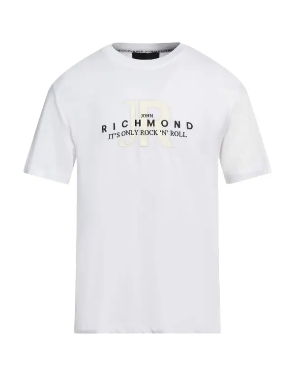 John Richmond T-Shirt Size Cotton In White - 72% Off