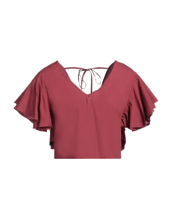 HAVEONE Woven Top - Red