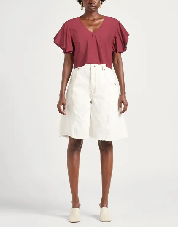 HAVEONE Woven Top - Red