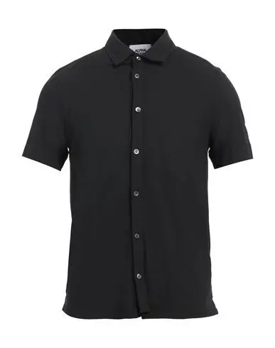 Alpha Studio Shirt Size Cotton, Elastane - Black