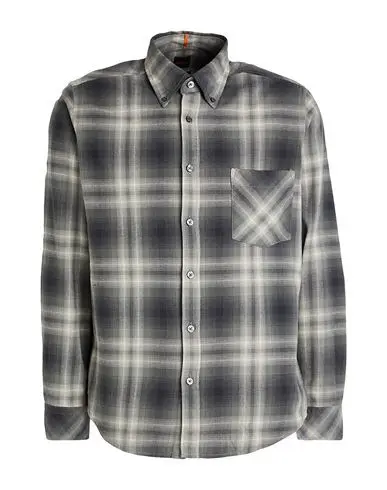 BOSS Shirt Size Cotton - Grey