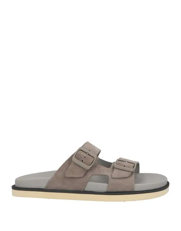 Hogan Leather Technical Sandals