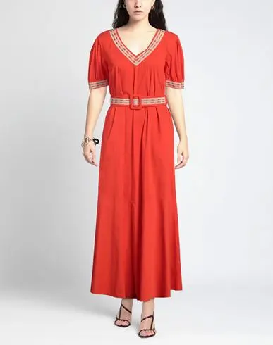 PUROTATTO Flared Maxi Dress