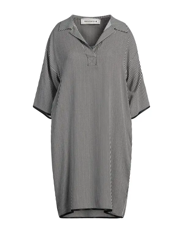 SHIRTAPORTER Striped Mini Dress