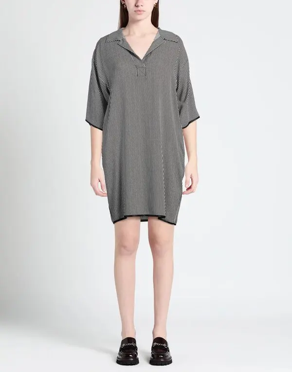 SHIRTAPORTER Striped Mini Dress