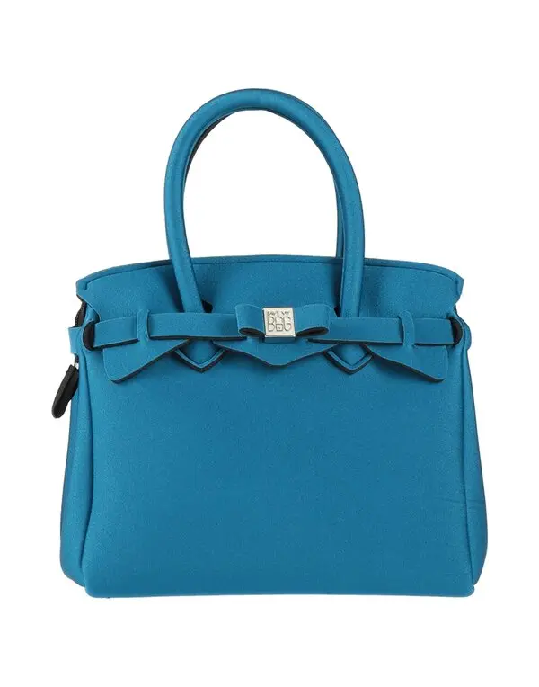 Save My Bag Handbag In Polyamide And Elastane - Blue