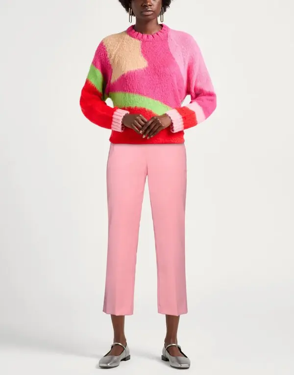 Seductive Straight-leg Crepe Pants