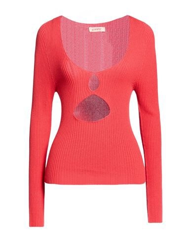 KONTATTO Ribbed-knit Sweater - Red