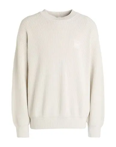 BOSS Cotton Crewneck Sweater - Ivory