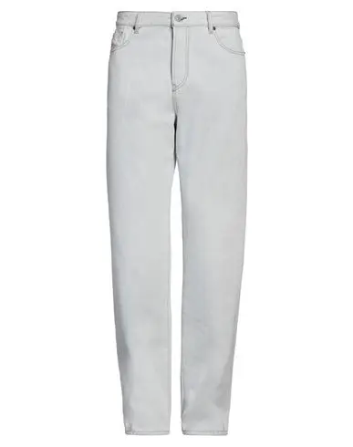 DIESEL® Straight-leg Jeans With Leather Trims