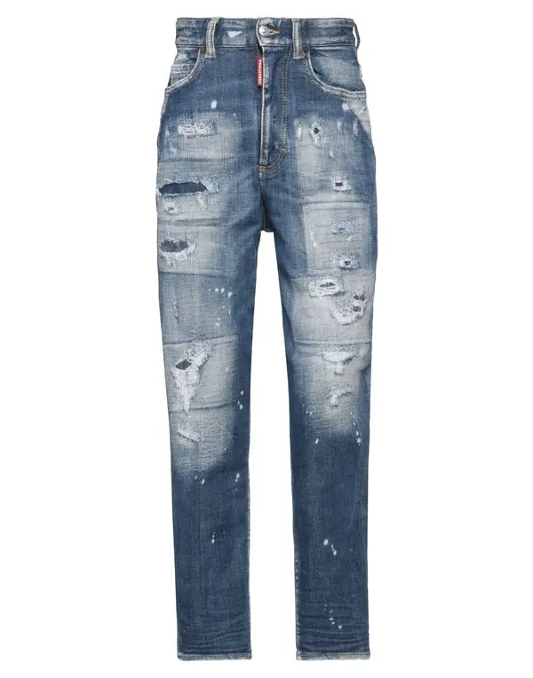 Dsquared2 Tapered Jeans With Distressed Details