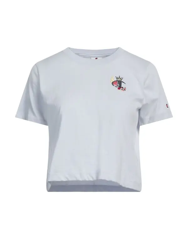 Champion T-shirt In Cotton Jersey - Purple