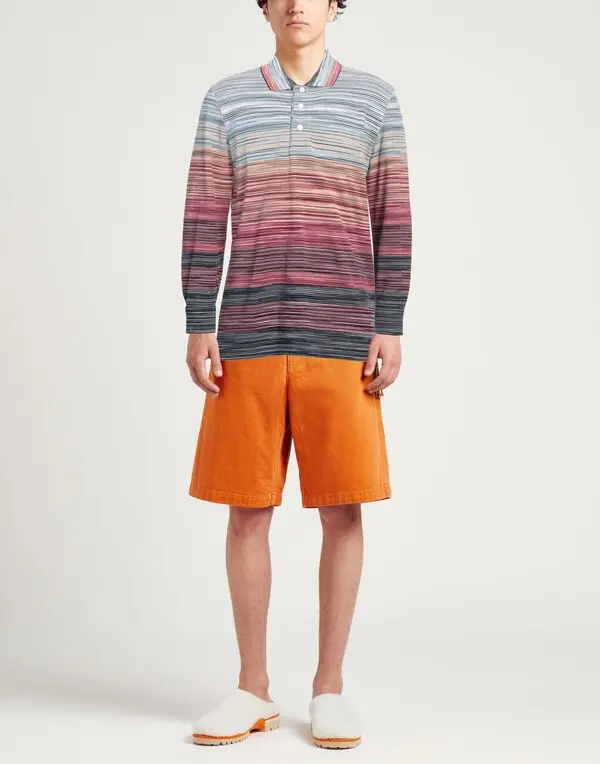 Missoni Polo Shirt Size Cotton - Blue