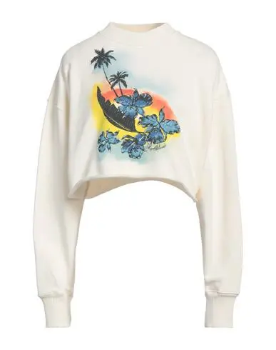 MSGM Cotton Terry Sweatshirt - Ivory