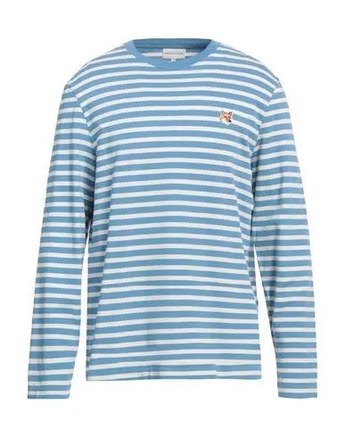 Maison Kitsuné T-shirt Light Size Cotton - Blue