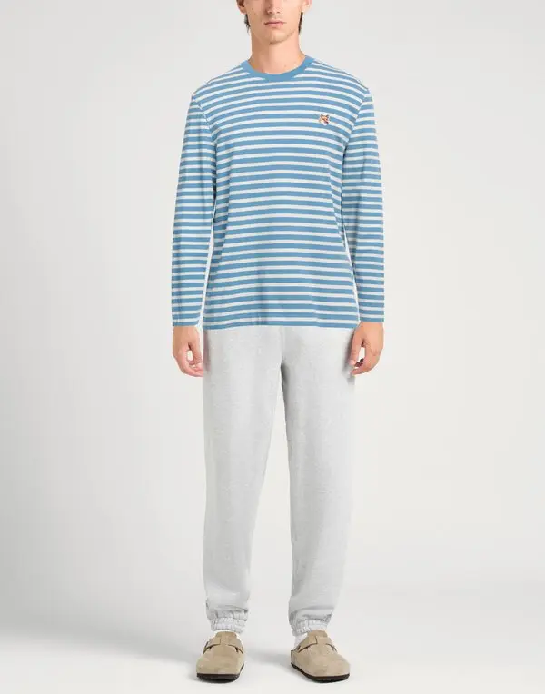 Maison Kitsuné T-shirt Light Size Cotton - Blue