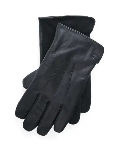 Polo Ralph Lauren Sheepskin Touch Screen Gloves Gloves Size Sheepskin, Wool, Nylon