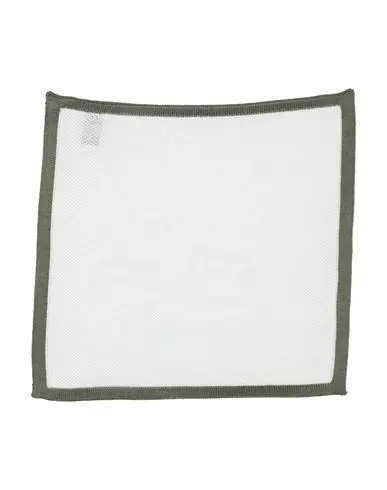 Canali Scarf Cotton - White