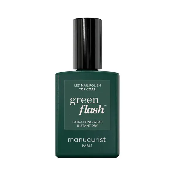 MANUCURIST Green Flash Top Coat - One-color