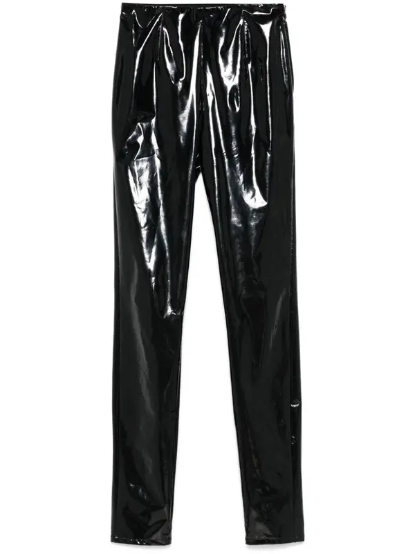 Patrizia Pepe Vinyl Leggings