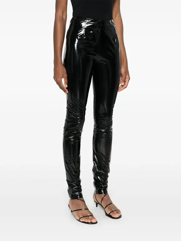 Patrizia Pepe Vinyl Leggings