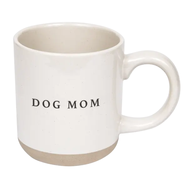 SWEET WATER DECOR Stoneware Quote Coffee Mug - Dog Mom