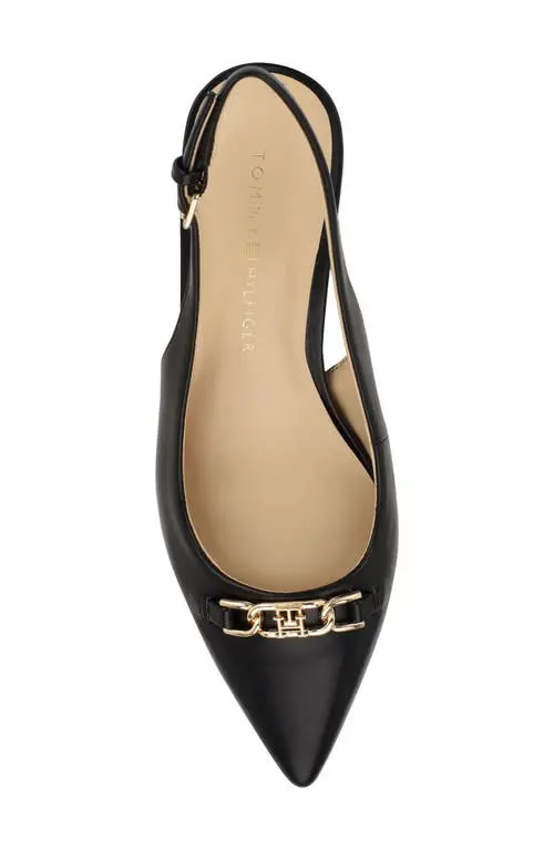 Tommy Hilfiger Tienna Slingback Pumps - Black