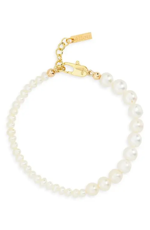 Éliou Filis Freshwater Pearl Bracelet - White